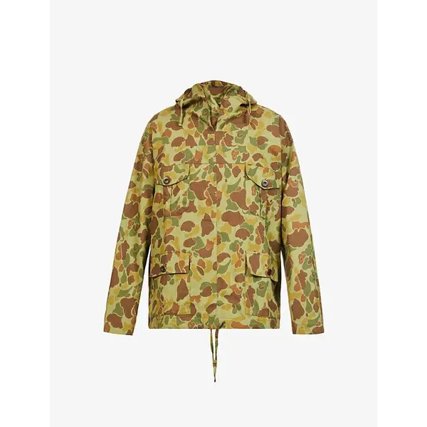 Liam Gallagher X Nigel Cabourn Smock Oversized Drawstring-Hem
